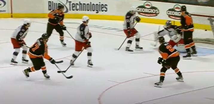 Bobby Brink and Jackson Cates have two-point nights in a Phantoms win ...