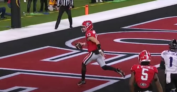 Georgia routes TCU to win their second straight National Championship ...