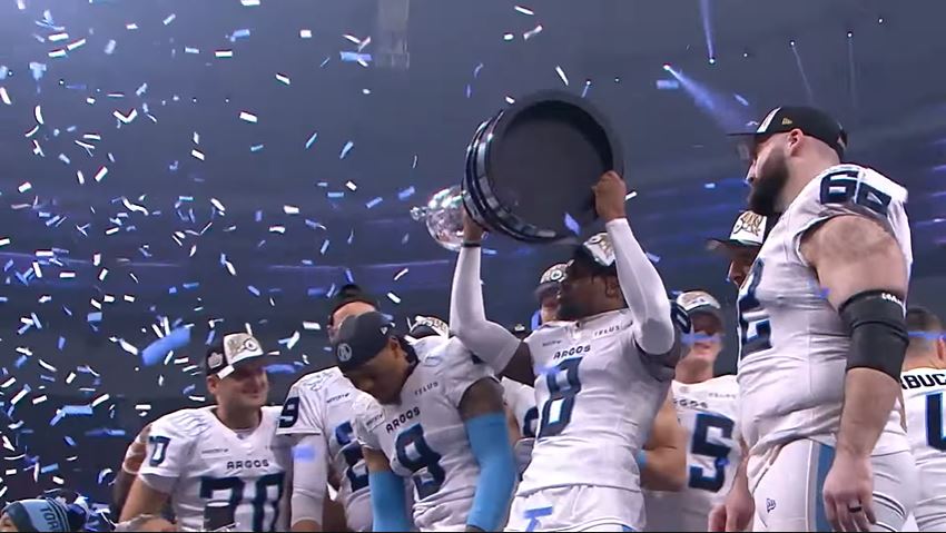 Toronto Argonauts route the Winnipeg Blue Bombers to win the 111th Grey ...