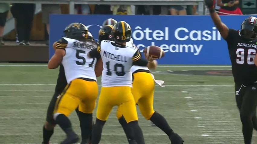 Bo Levi Mitchell made more history leading the Hamilton Tiger-Cats to ...