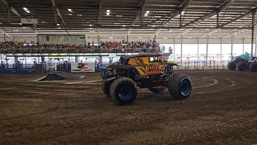 Monster Truck Wars from the Longview Rodeo Arena – BGMSportsTrax