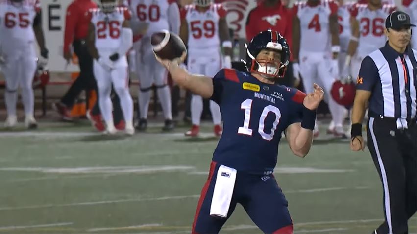 Davis Alexander returns to lead the Alouettes past the Stampeders ...