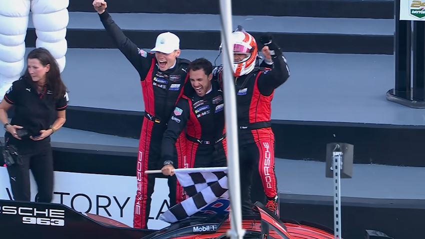 Porsche Penske Motorsport wins third straight Rolex 24 at Daytona ...